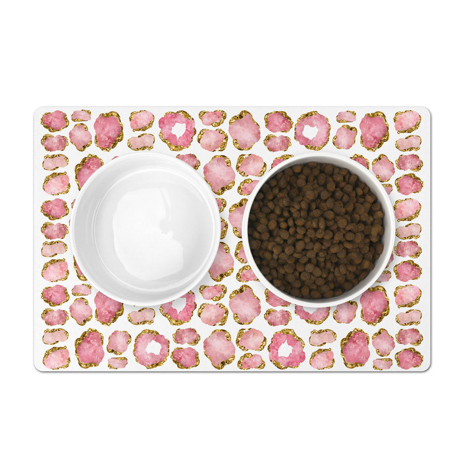 Pet Food Mats with Colorful, Modern Prints and Patterns – Multi Chic