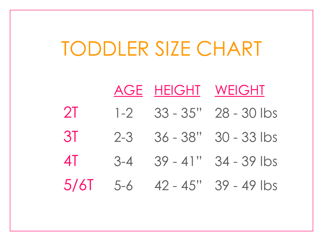 Baby & Toddler Tees – Multi Chic
